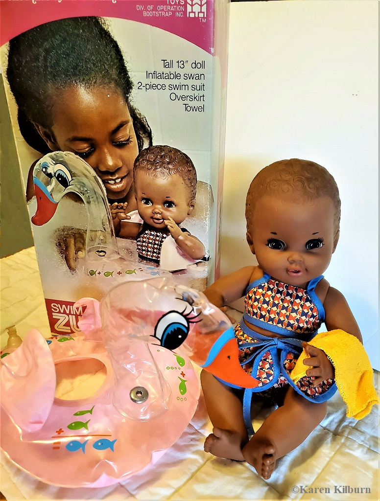 Swim Set Baby Zuri – DeeBeeGee's Virtual Black Doll Museum™