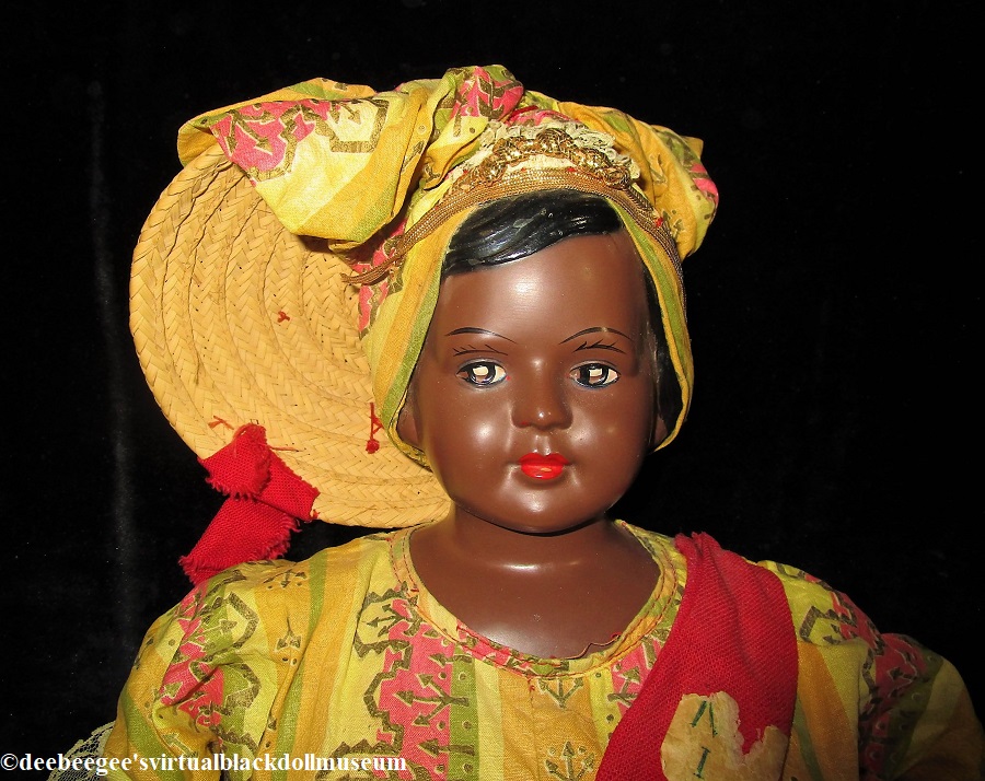 Boudoir Souvenir Doll Miss Haiti – DeeBeeGee's Virtual Black Doll Museum™