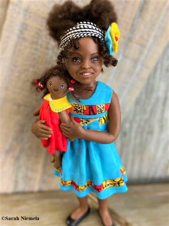 Cernit Dolls by Sarah Niemela – DeeBeeGee's Virtual Black Doll Museum™