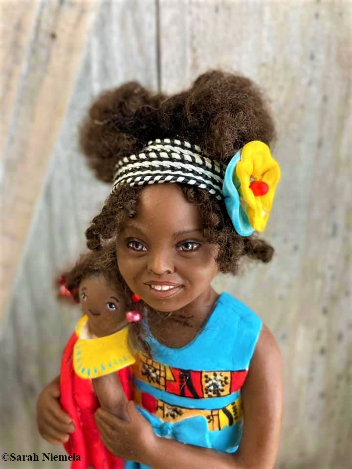 Cernit Dolls by Sarah Niemela – DeeBeeGee's Virtual Black Doll Museum™