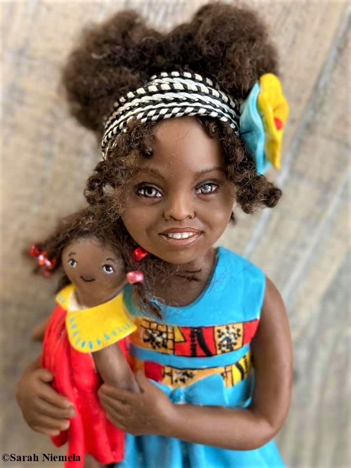 Cernit Dolls by Sarah Niemela – DeeBeeGee's Virtual Black Doll Museum™