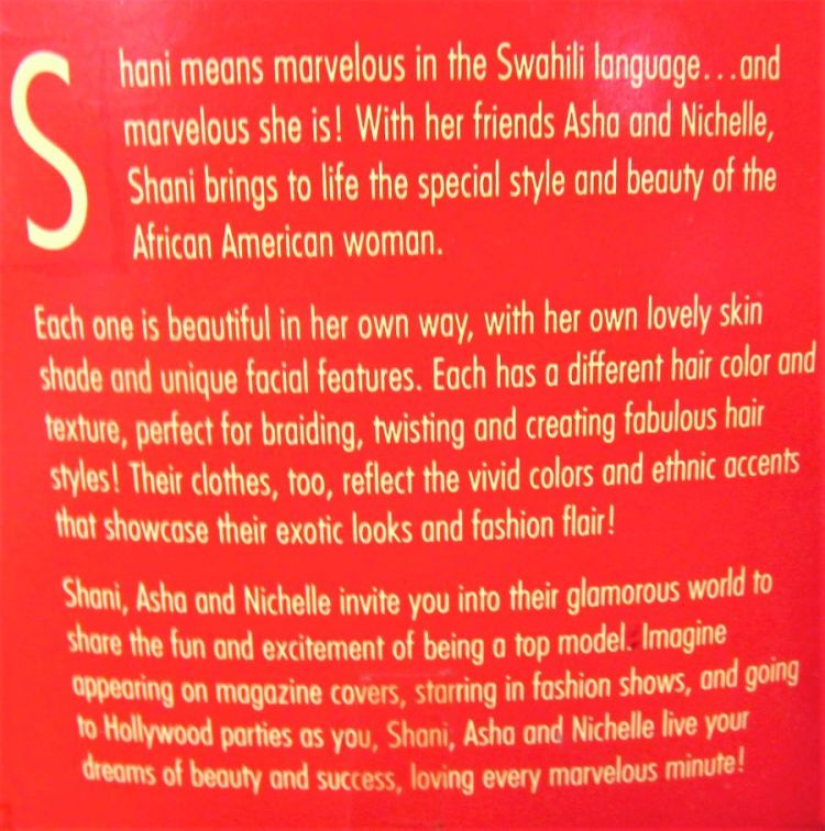 Shani and Friends Video – DeeBeeGee's Virtual Black Doll Museum™