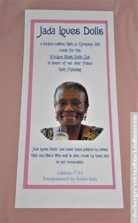Jada Loves Dolls – DeeBeeGee's Virtual Black Doll Museum™