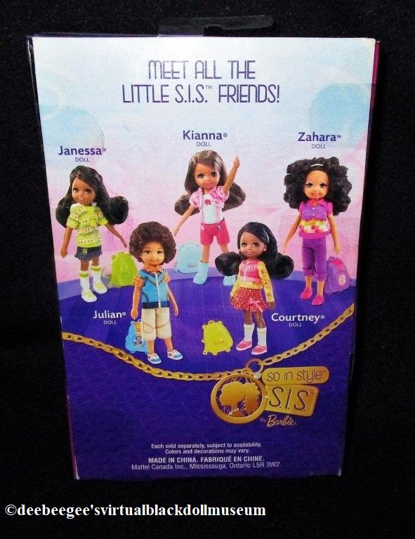 Little S.I.S. Friends – DeeBeeGee's Virtual Black Doll Museum™