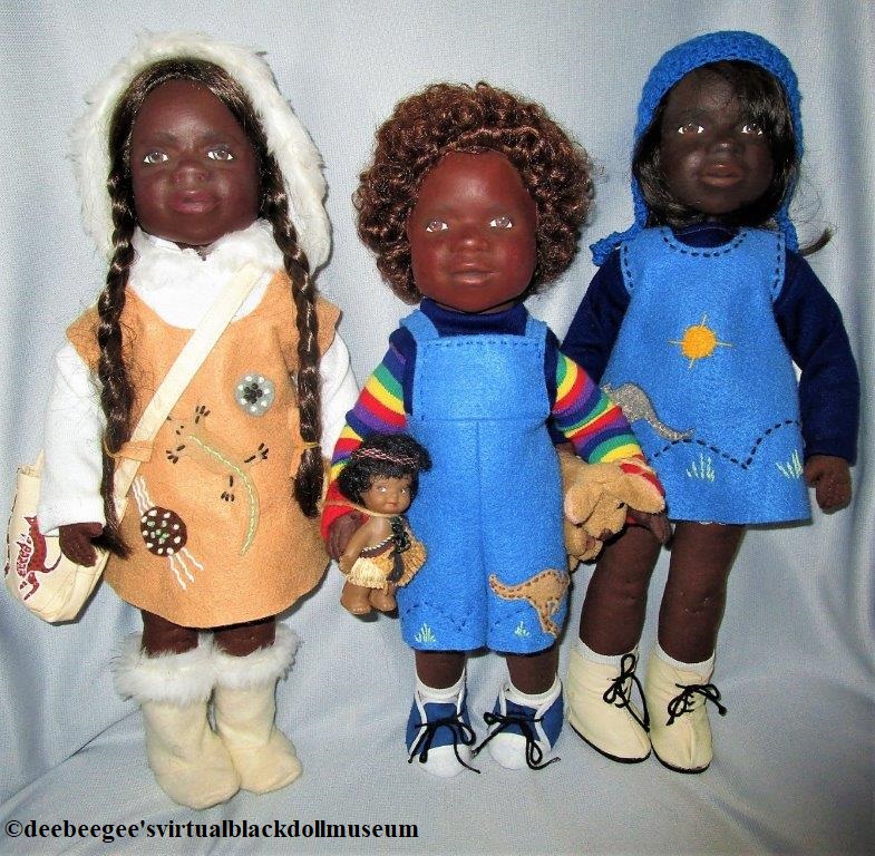 Native Australian (Aboriginal) Dolls – DeeBeeGee's Virtual Black Doll ...