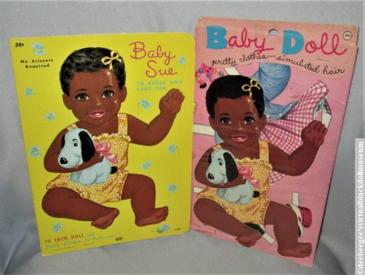Baby Sue and Baby Doll Paper Dolls – DeeBeeGee's Virtual Black Doll Museum™