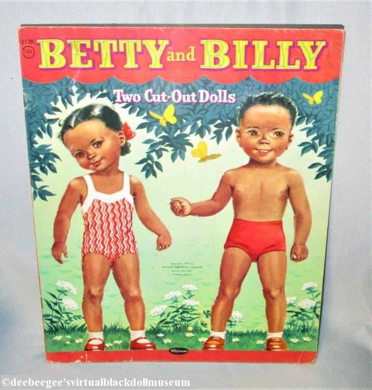 Betty and Billy Paper Dolls – DeeBeeGee's Virtual Black Doll Museum™