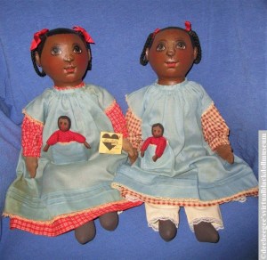 Ida Mae (Twins) #11 and #38 – DeeBeeGee's Virtual Black Doll Museum™