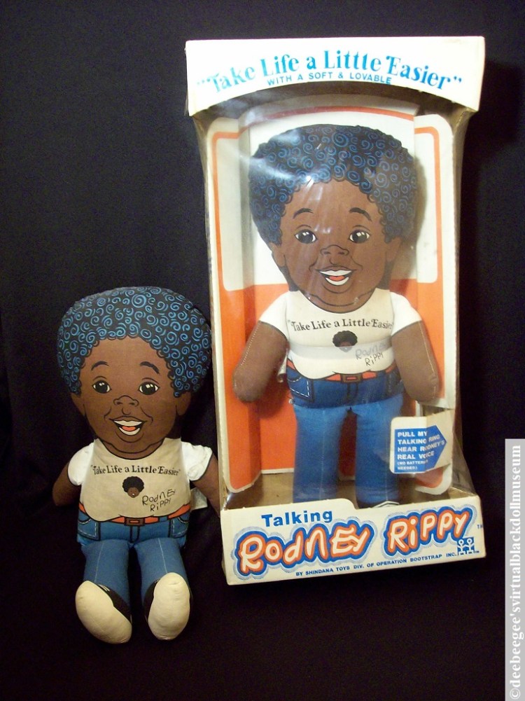 Talking Rodney Rippy – DeeBeeGee's Virtual Black Doll Museum™