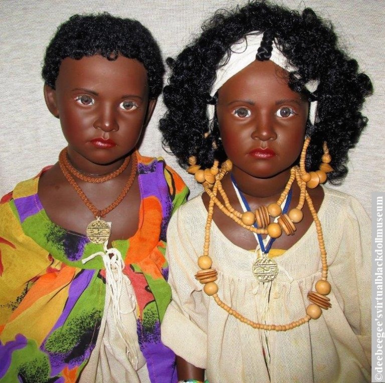 Buba and Kolo – DeeBeeGee's Virtual Black Doll Museum™