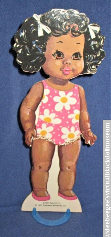 Baby Nancy Paper Doll – DeeBeeGee's Virtual Black Doll Museum™