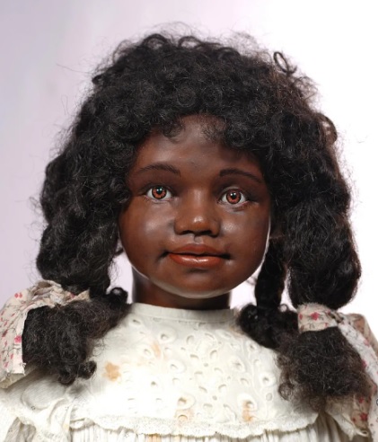 One-of-a-Kind Portrait Doll – DeeBeeGee's Virtual Black Doll Museum™