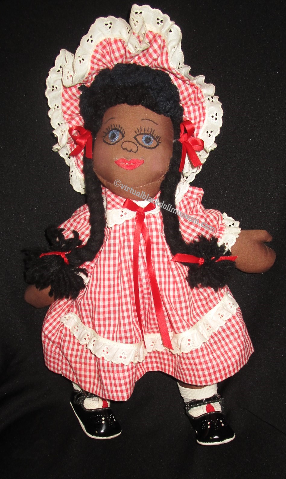 Charming Handmade Cloth Doll – DeeBeeGee's Virtual Black Doll Museum™
