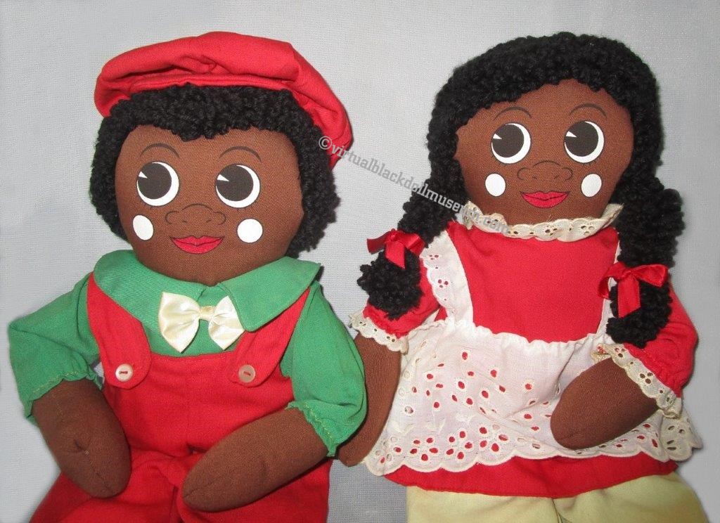 Charlie Ragg and Annie Ragg – DeeBeeGee's Virtual Black Doll Museum™