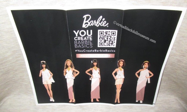 Barbie You Create Barbie Basics Neutral Kit 001 – DeeBeeGee's Virtual ...