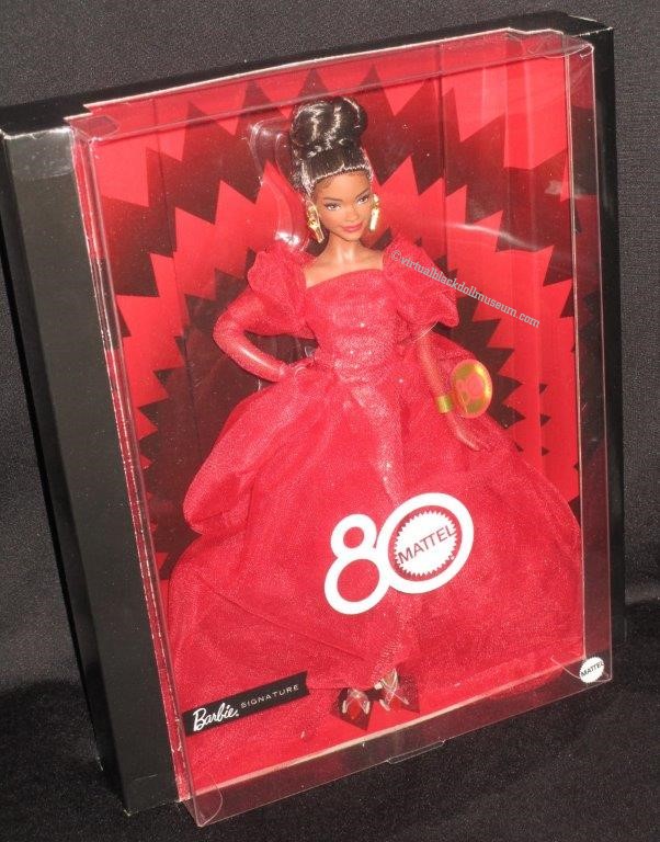 Mattel 80th Anniversary Barbie – DeeBeeGee's Virtual Black Doll Museum™