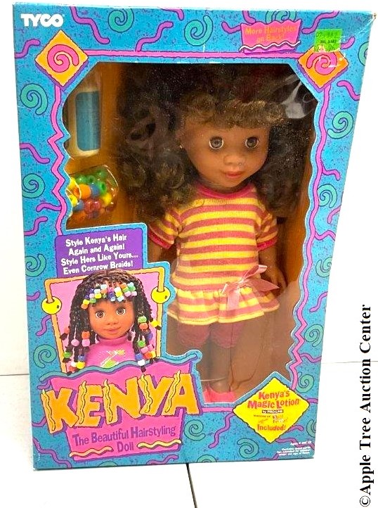 Kenya the Beautiful Hair Styling Doll – DeeBeeGee's Virtual Black Doll ...
